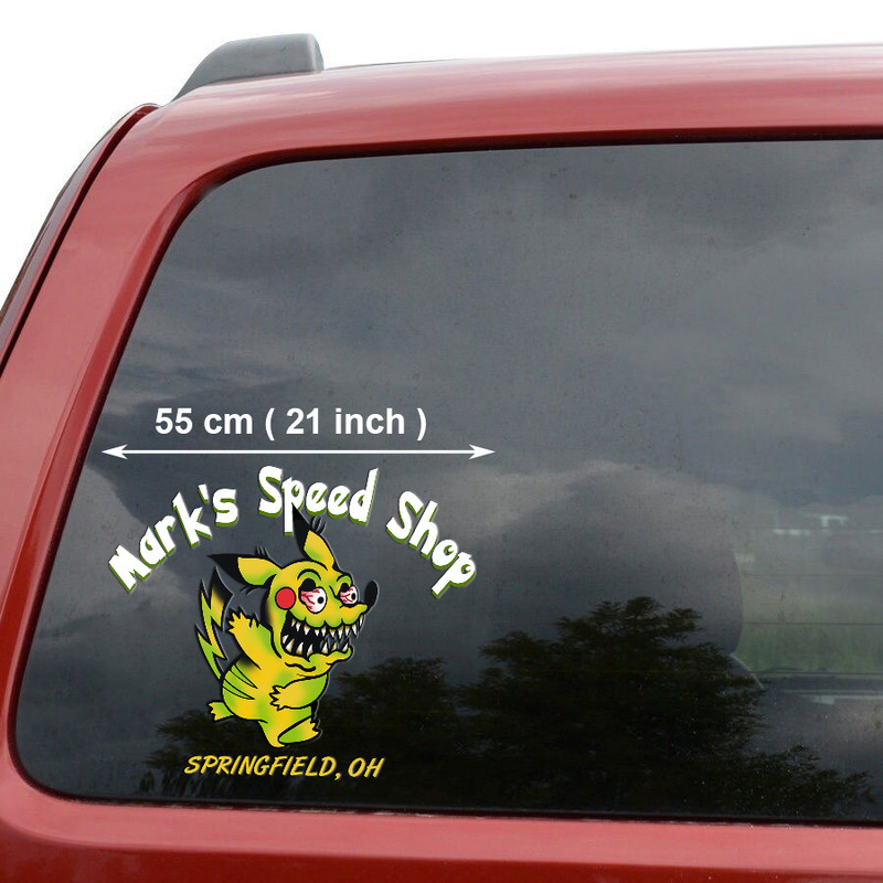 Large Pika Fink Rat Rod Vinyl Wrap Decals – Mionir